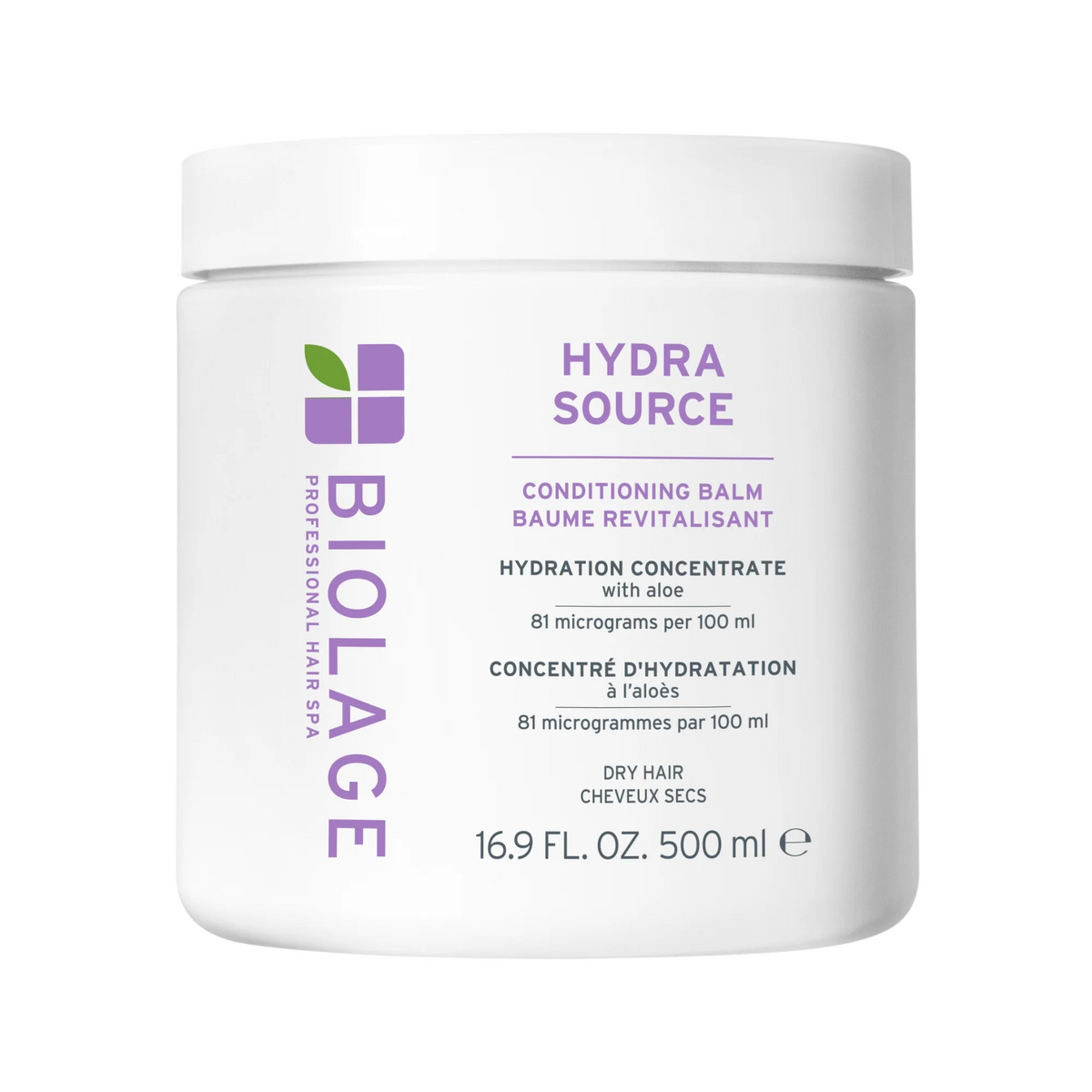 Biolage HydraSource Conditioning Balm - 500ml – Barber Bazaar