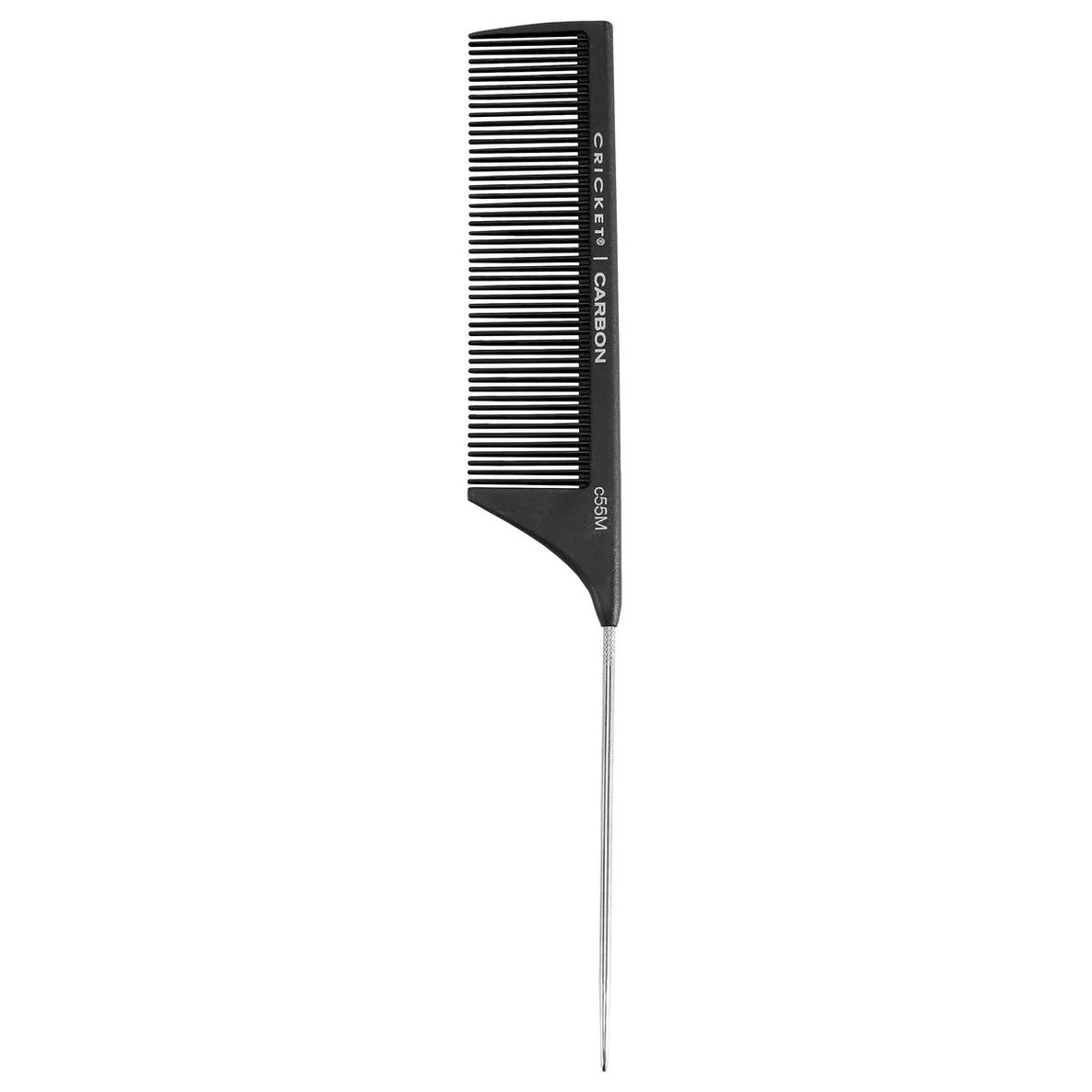 Cricket C55M Medium Tooth Metal Rattail Comb – Barber Bazaar