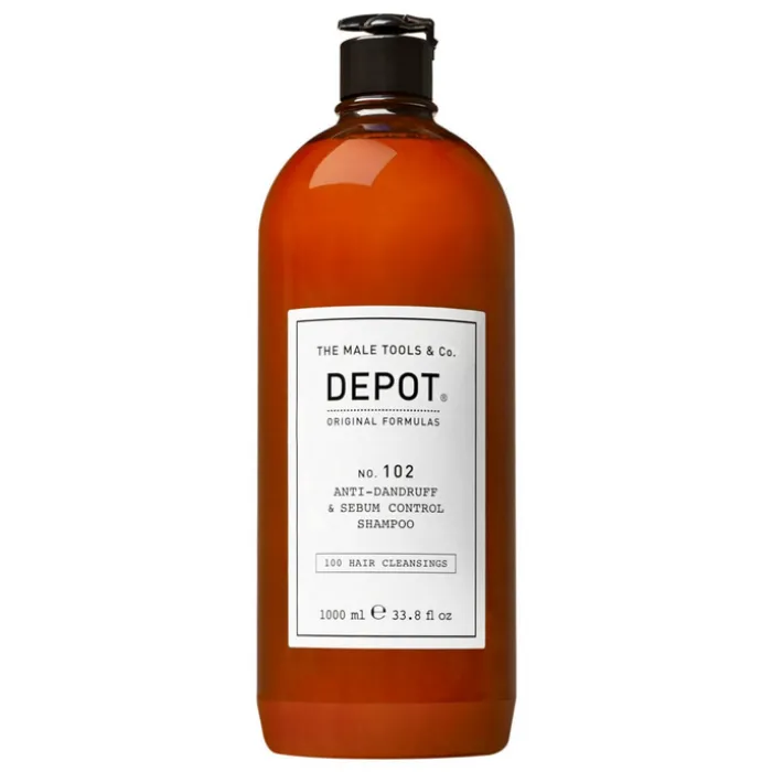 Depot No. 102 Anti-Dandruff & Sebum Control Shampoo - 1000ml – Barber ...