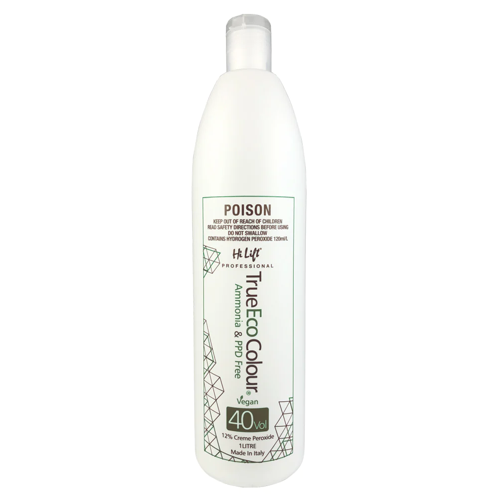 Hi Lift True Eco Colour Peroxide 40VOL - 1000ml – Barber Bazaar