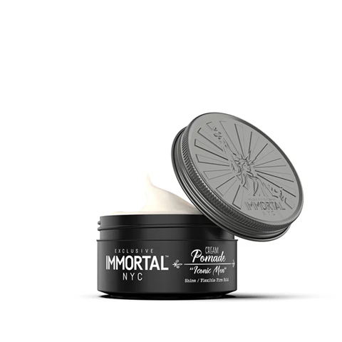 Immortal Iconic Men Cream Pomade - 150ml – Barber Bazaar
