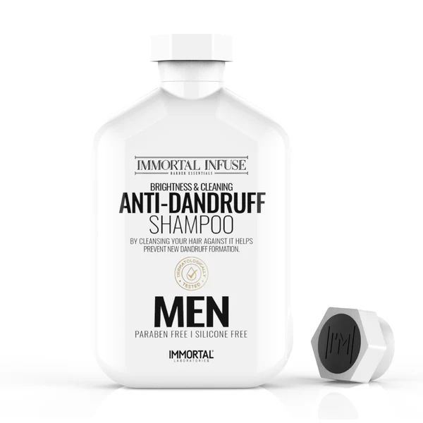 Immortal Infuse Anti-Dandruff Shampoo - 500ml – Barber Bazaar