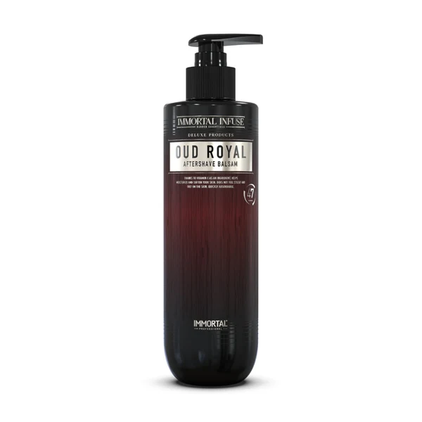 Immortal Infuse Oud Royal Aftershave Balsam - 350ml – Barber Bazaar