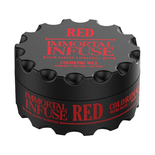 Immortal Infuse Red Colouring Wax - 100ml – Barber Bazaar