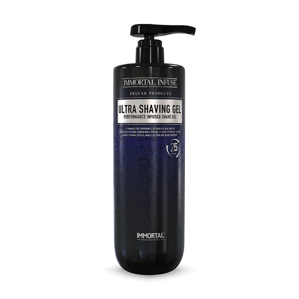 Immortal Infuse Ultra Shaving Gel - 1000ml – Barber Bazaar