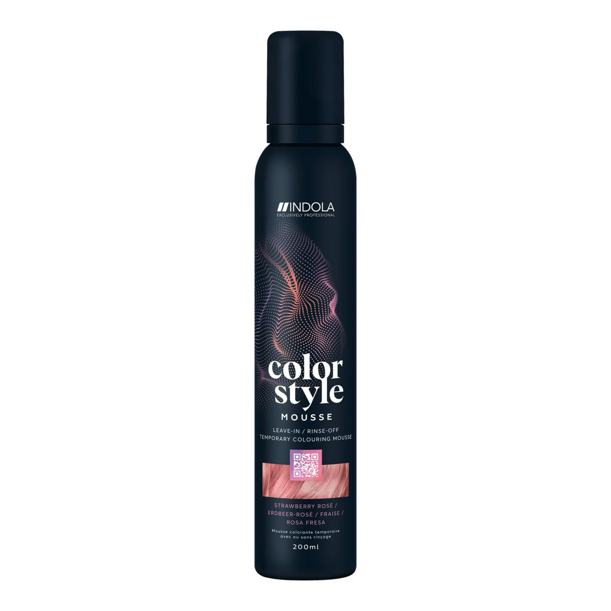 Indola Color Style Mousse Strawberry Rose - 200ml – Barber Bazaar
