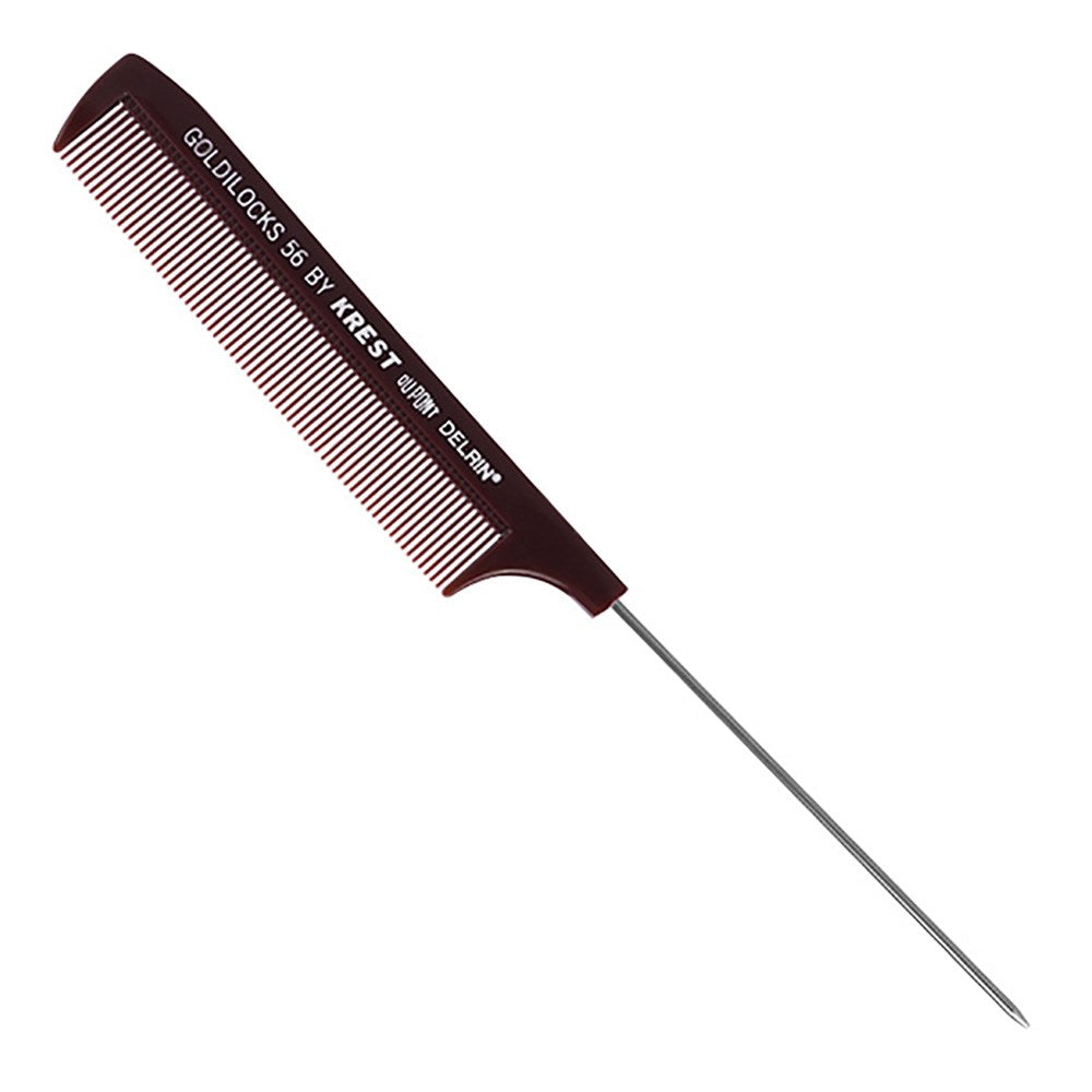 Krest Goldilocks No. 56 Metal Tail Comb - 23cm – Barber Bazaar