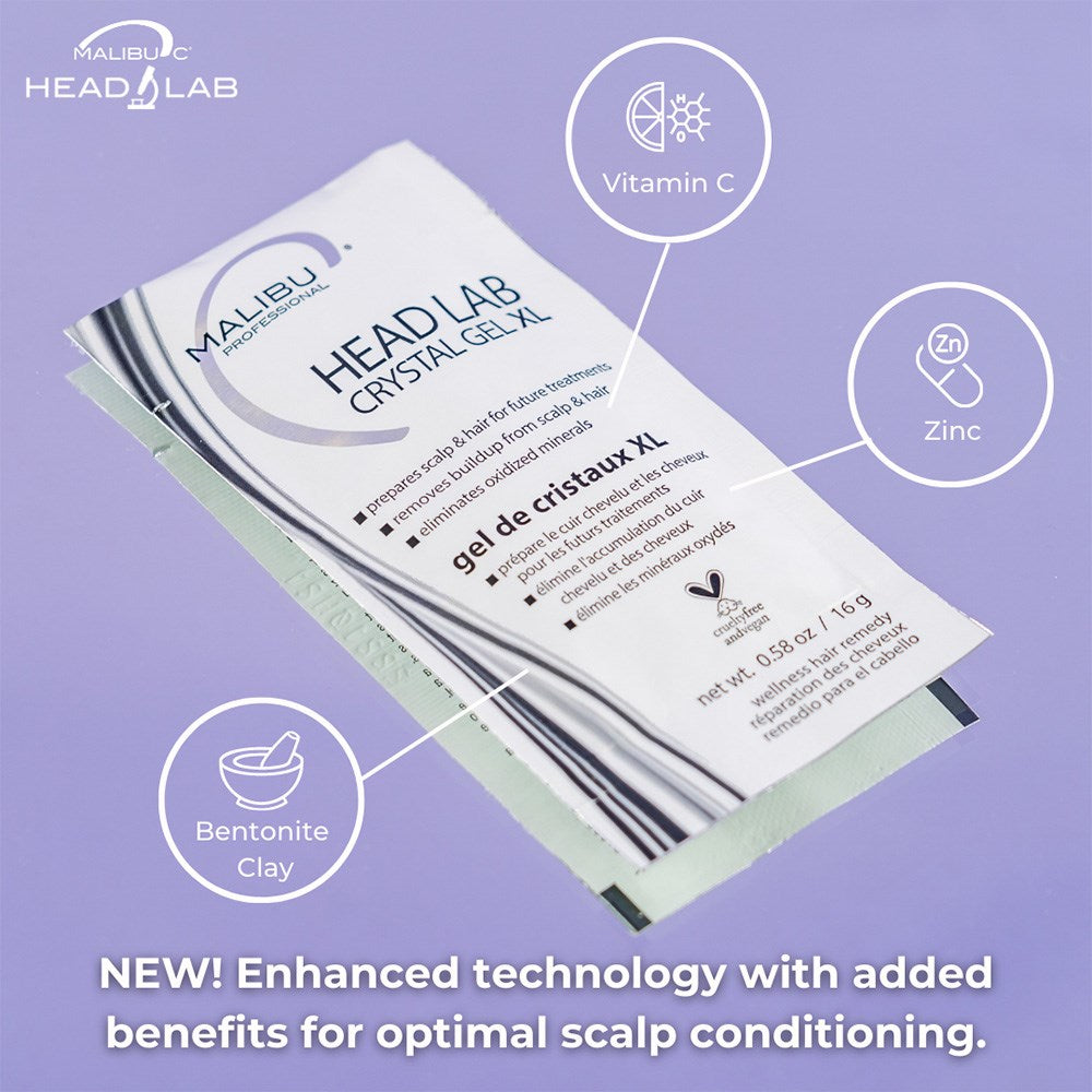 Malibu C Head Lab Crystal Gel XL Hair Treatment - 16g – Barber Bazaar