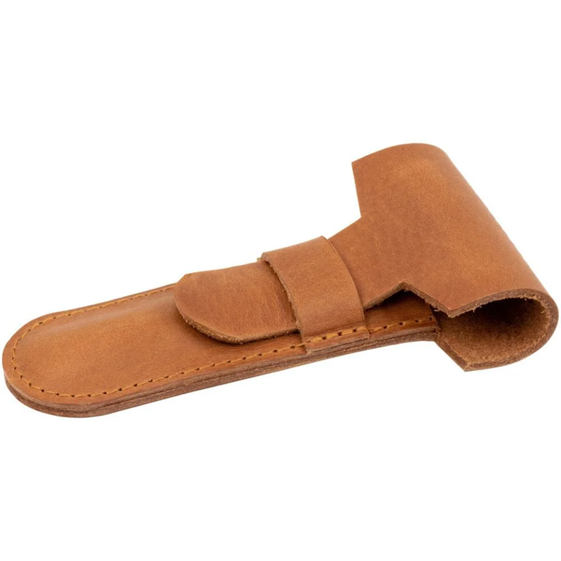 Merkur Multi Fit Leather Razor Case Brown – Barber Bazaar