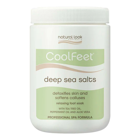 Natural Look Cool Feet Deep Sea Salts - 1200g – Barber Bazaar