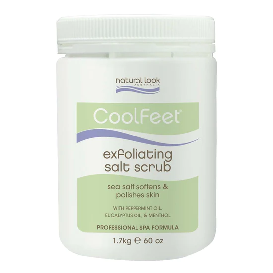 Natural Look Cool Feet Exfoliating Salt Scrub - 1700g – Barber Bazaar