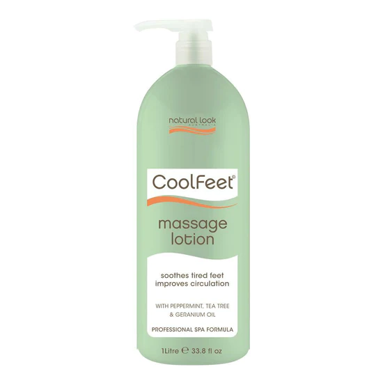Natural Look Cool Feet Massage Lotion - 1000ml – Barber Bazaar
