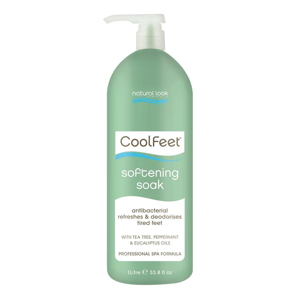 Natural Look Cool Feet Softening Soak - 1000ml – Barber Bazaar