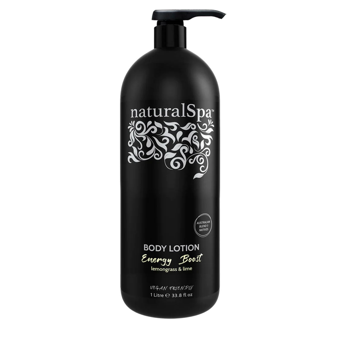 Natural Spa Energy Boost Body Lotion - 1000ml – Barber Bazaar