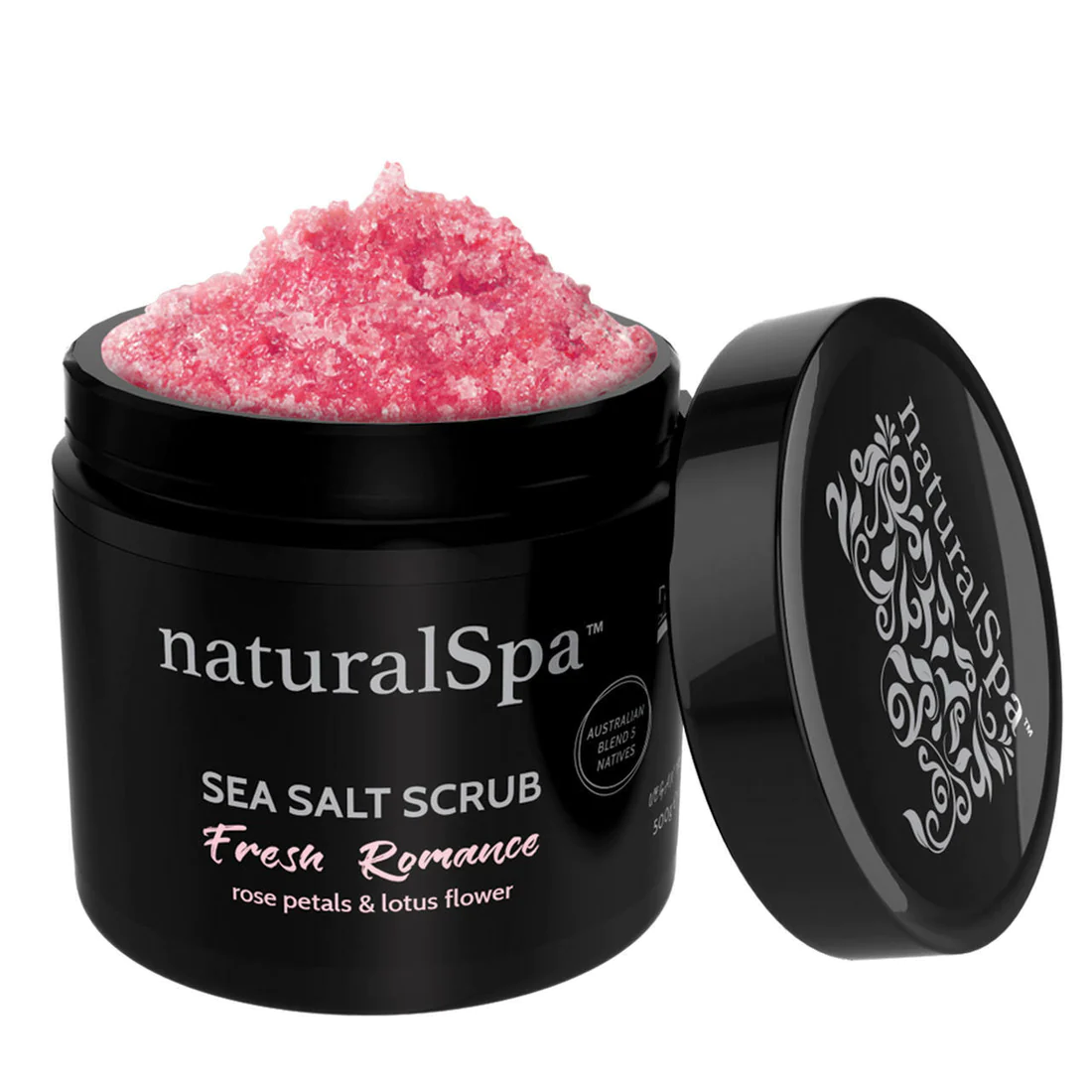 Natural Spa Fresh Romance Sea Salt Scrub - 500g – Barber Bazaar