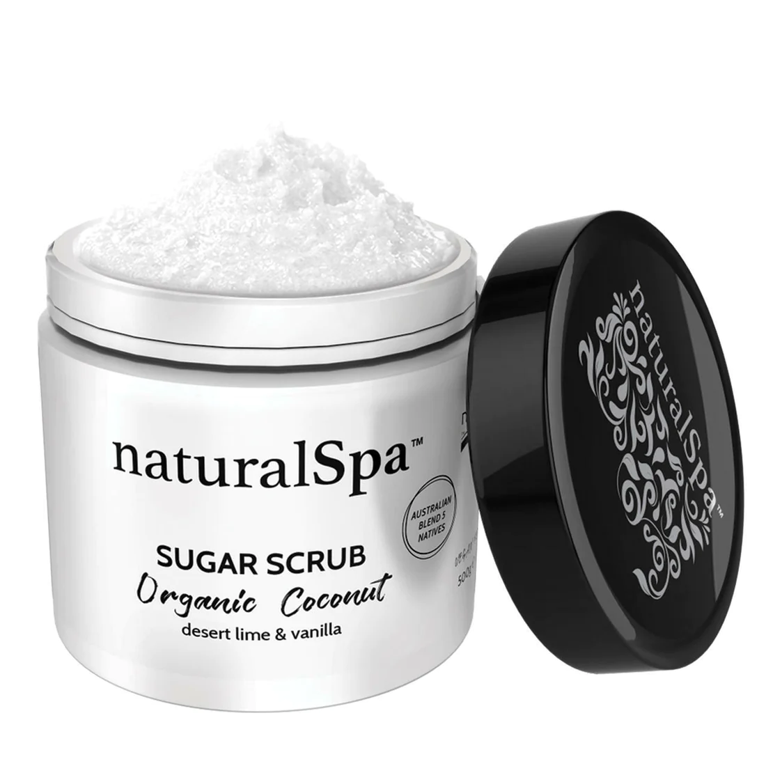 Natural Spa Organic Coconut Sugar Scrub - 500g – Barber Bazaar