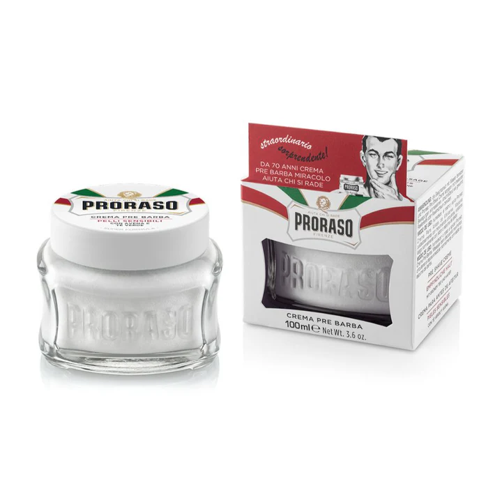Proraso Green Tea & Oatmeal Pre-Shave Cream - 100ml – Barber Bazaar