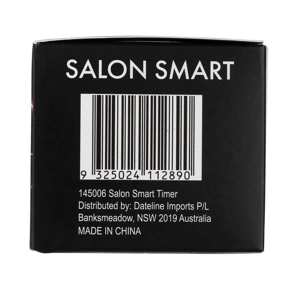 Salon Smart 60 Minute Timer - Black – Barber Bazaar