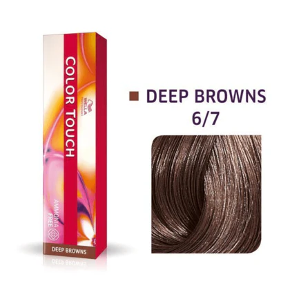 Wella Color Touch 6/7 Dark Blonde Brown - 60ml – Barber Bazaar