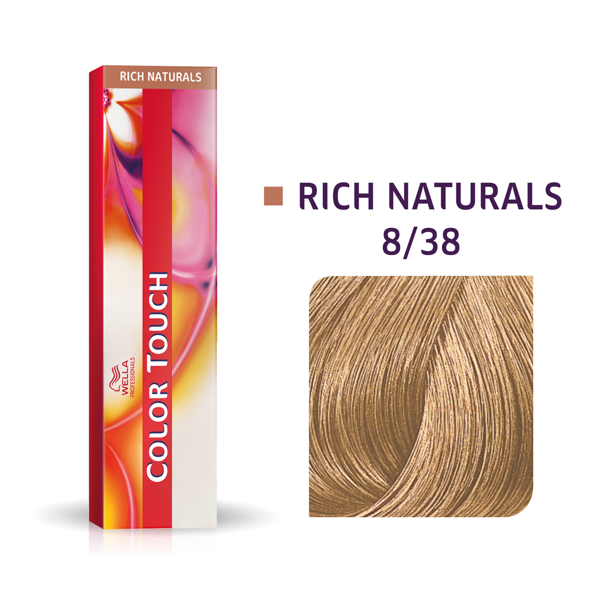 Wella Color Touch 8/38 Light Blonde Gold Pearl - 60ml – Barber Bazaar
