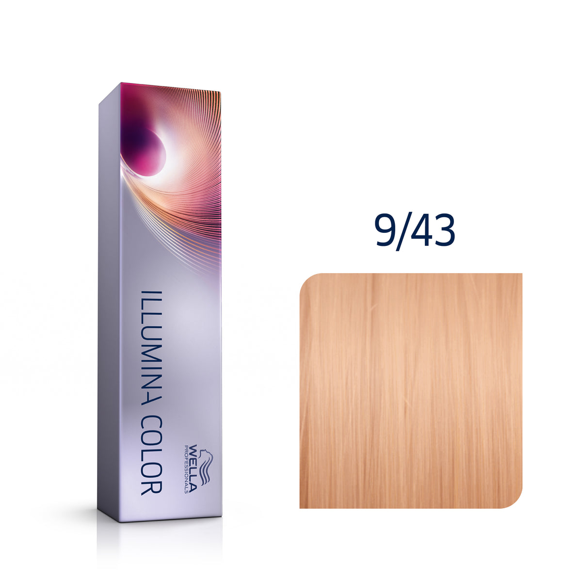 Wella Illumina Color 9/43 Very Light Blonde Red Gold - 60ml – Barber Bazaar