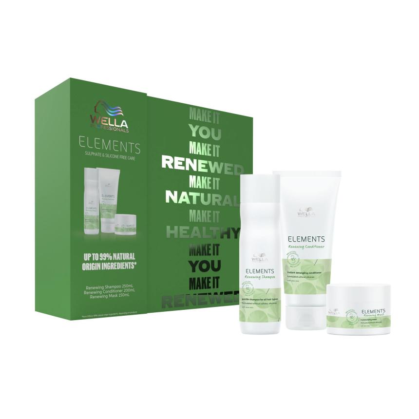 Wella Professionals Elements Trio Gift Pack – Barber Bazaar