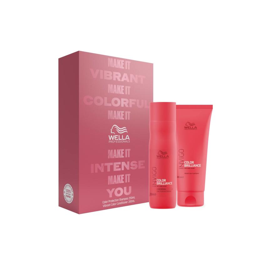 Wella Professionals Invigo Color Brilliance Duo Gift Pack – Barber Bazaar