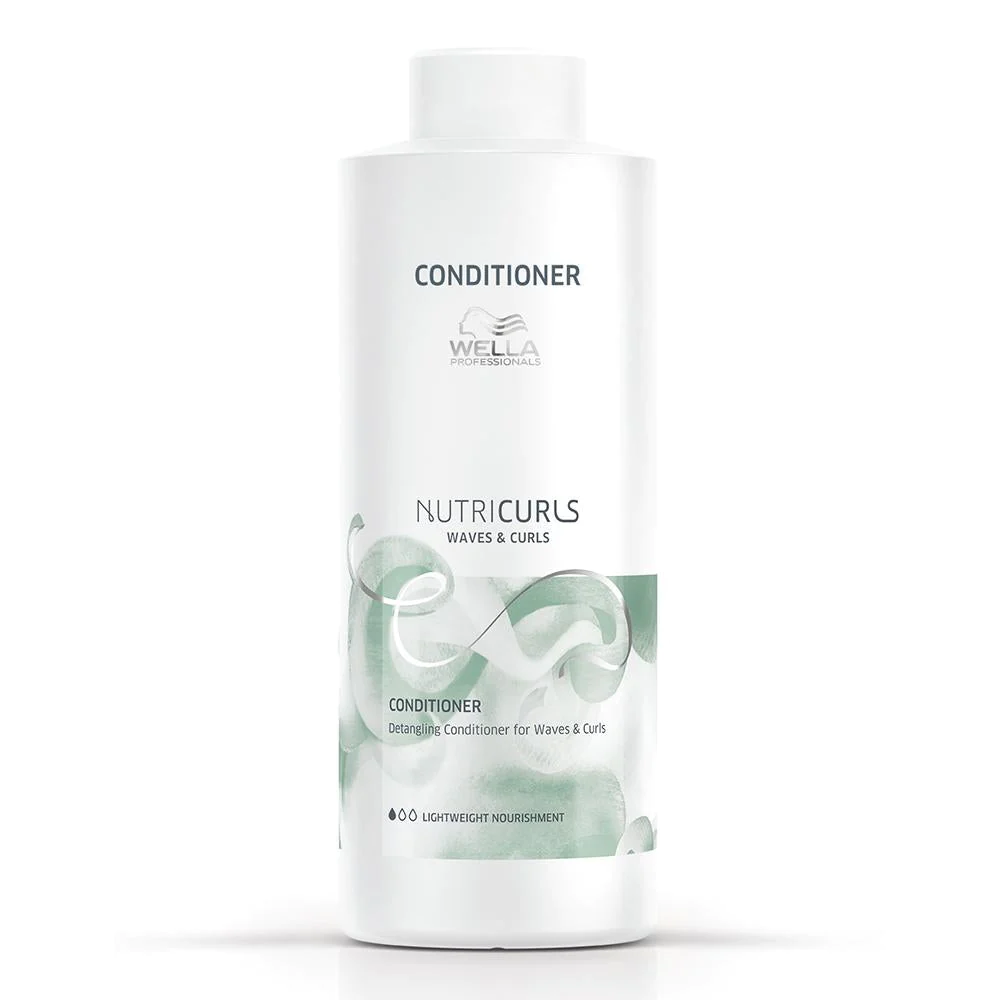 Wella Professionals Nutricurls Detangling Conditioner for Waves & Curl ...