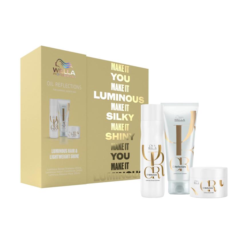 Wella Professionals Oil Reflections Trio Gift Pack – Barber Bazaar