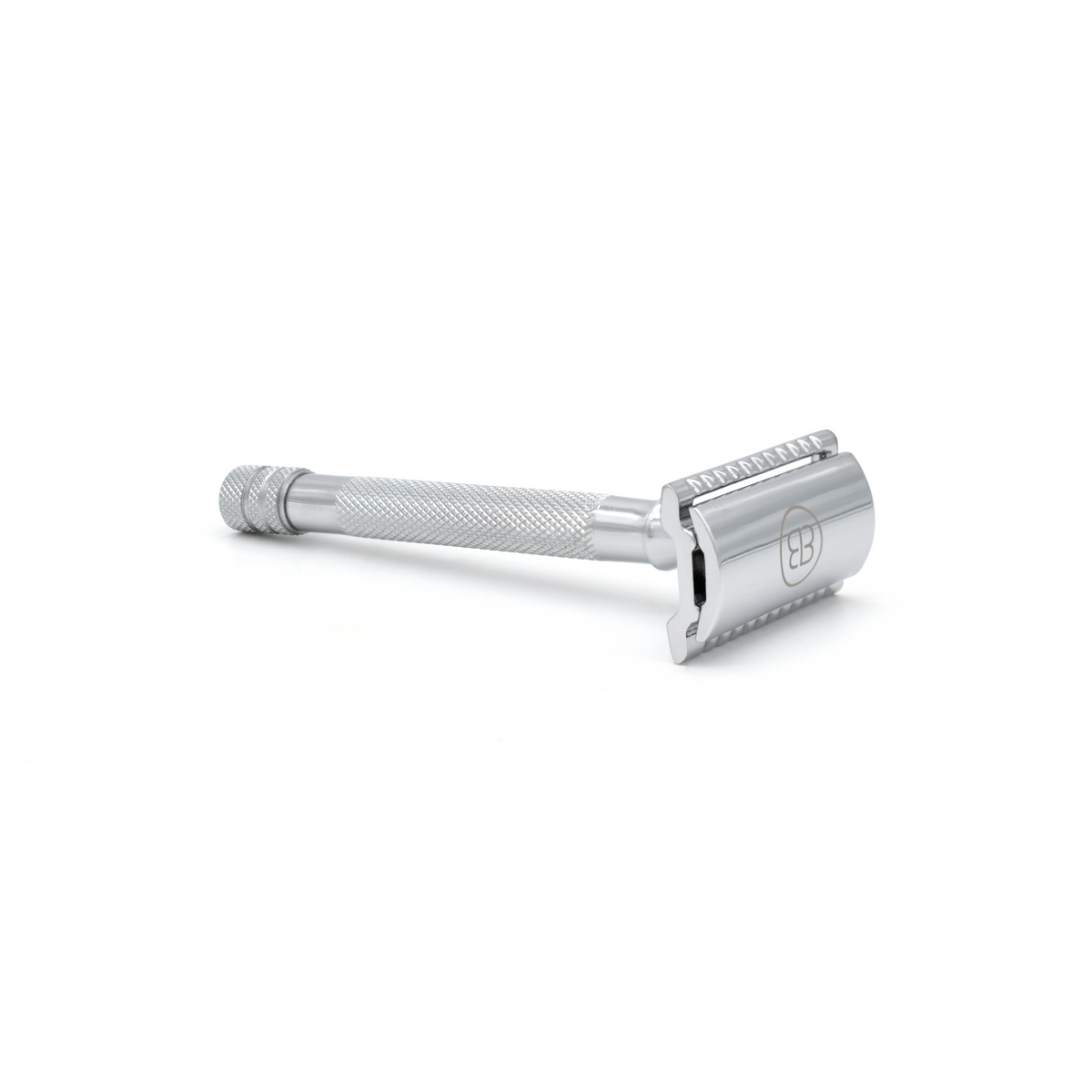 Barber Bazaar Long Handle Classic Safety Razor - Chrome