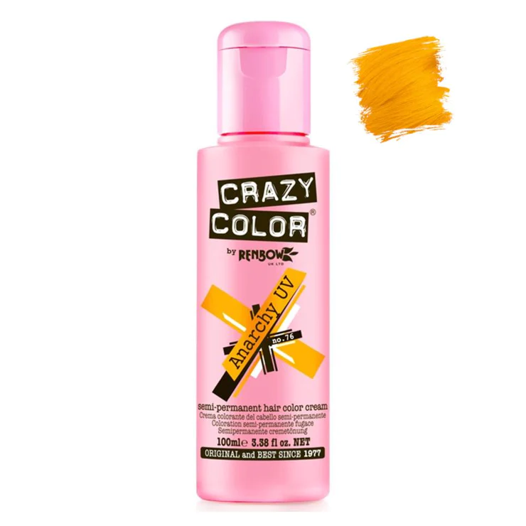 Crazy Color 76 Anarchy UV - 100ml – Barber Bazaar