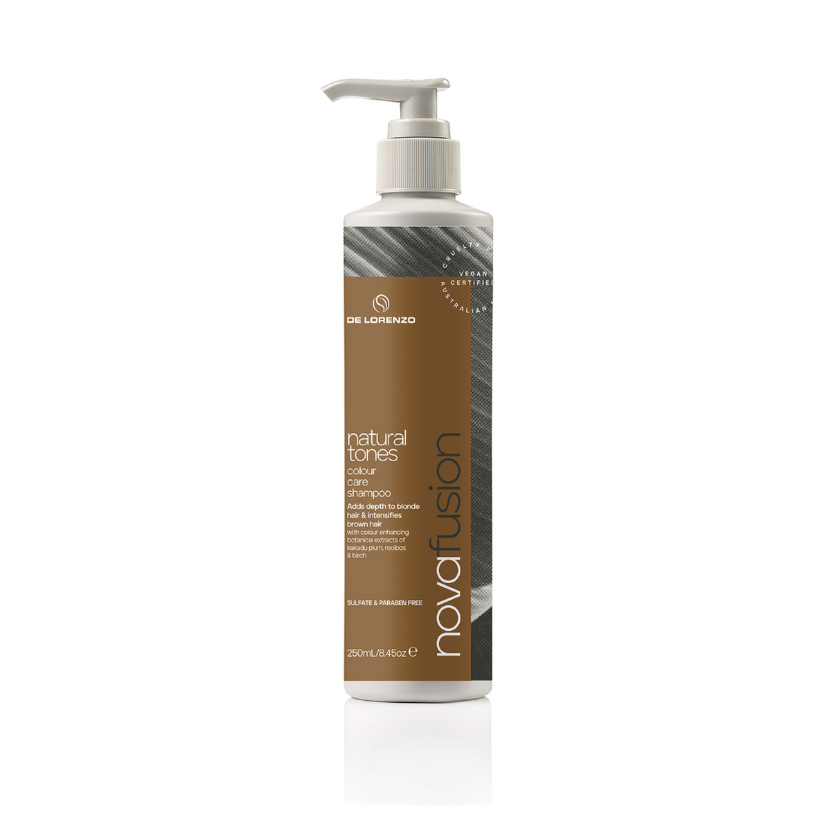 De Lorenzo Novafusion Natural Tones Colour Care Shampoo - 250ml ...
