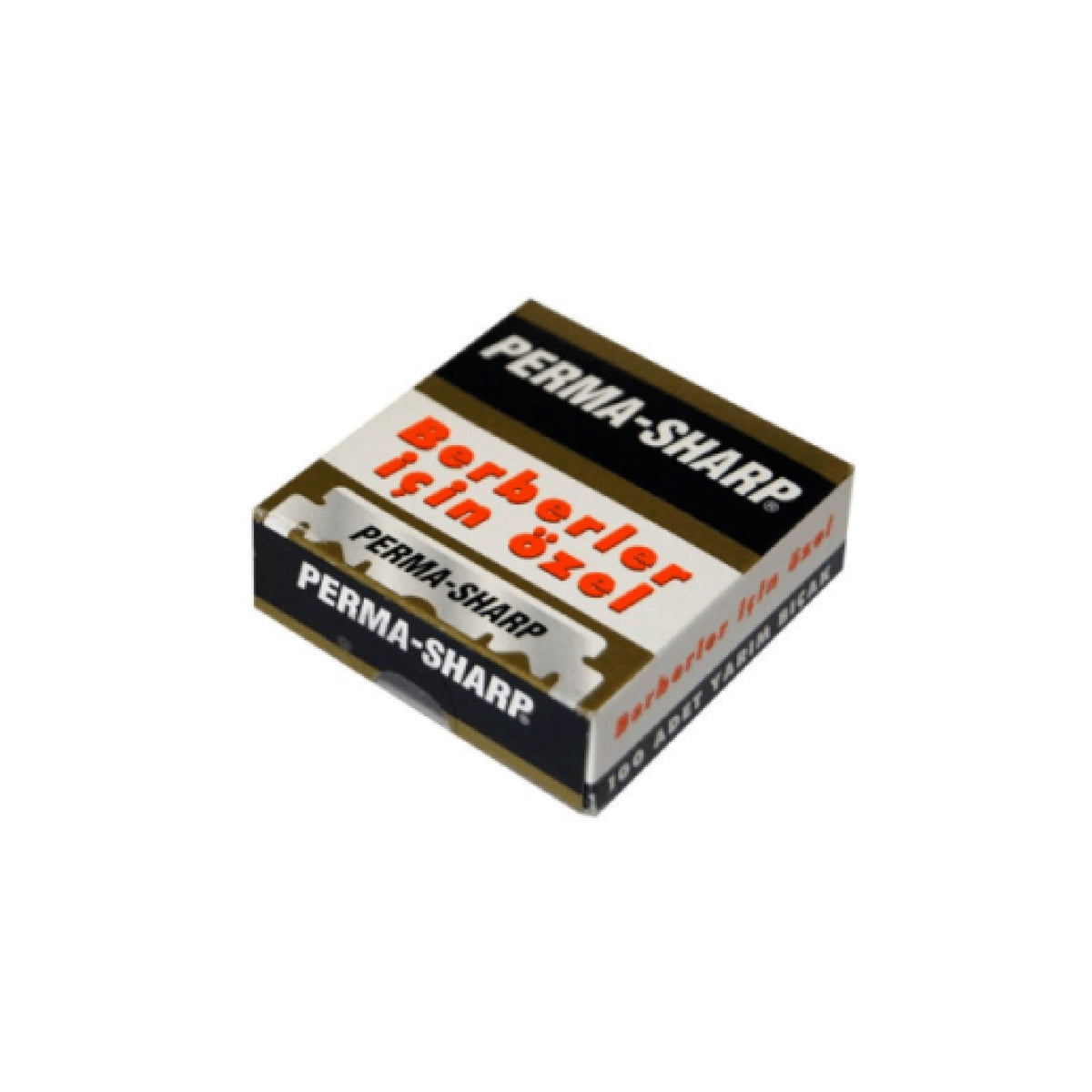 Gillette Perma-sharp Single Edge Razor Blades 100 – Barber Bazaar