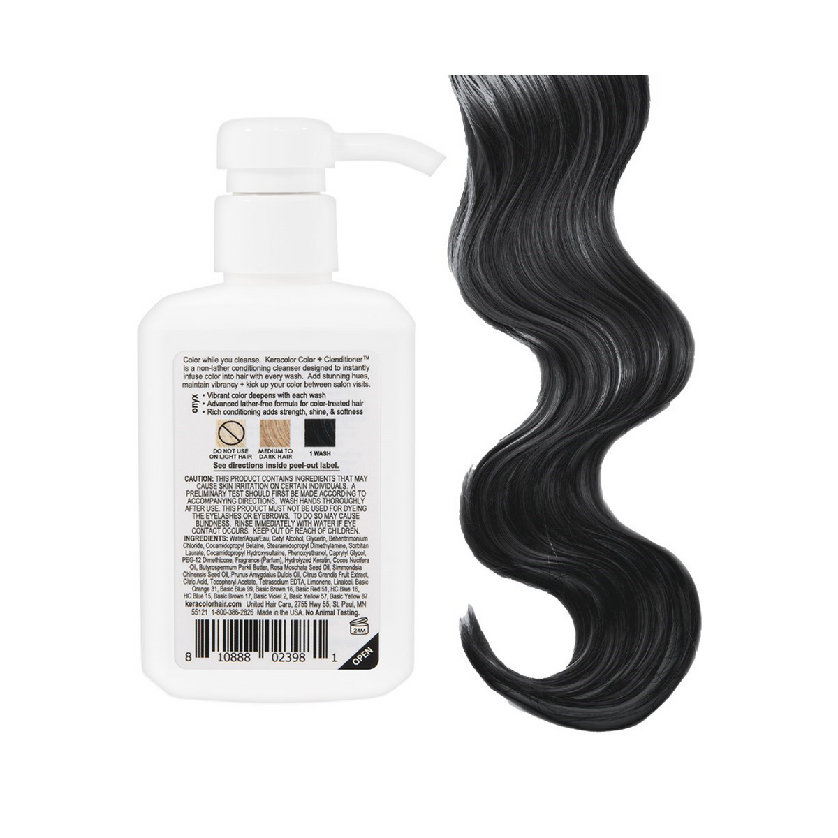 Keracolor Color Clenditioner Onyx Colouring Shampoo - 355ml – Barber Bazaar