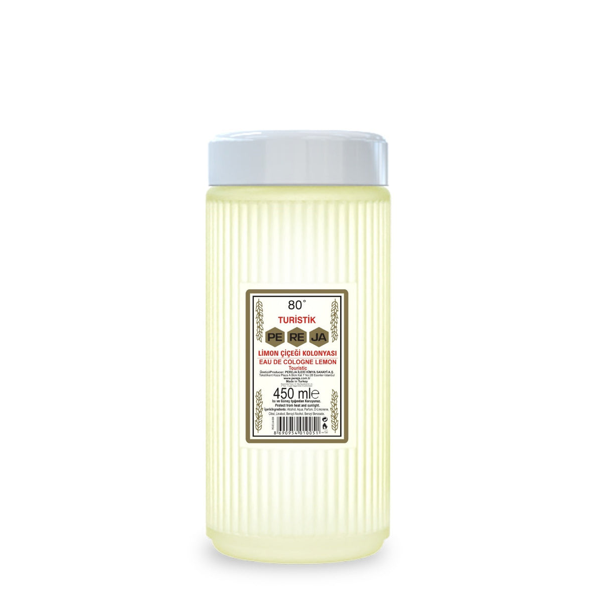 Pereja Lemon Cologne - 450ml – Barber Bazaar